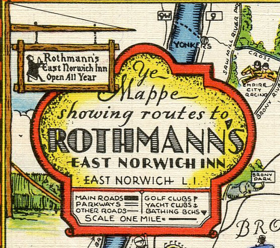Vanderbilt Cup Races - Blog - 1937 Ye Mappe to Rothmann’s East Norwich Inn